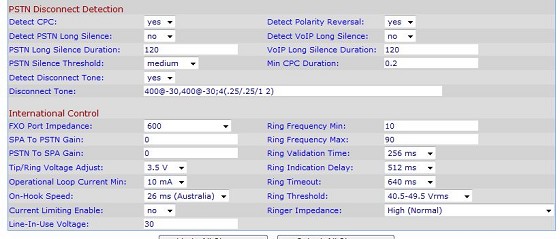 Linksys SPA3102 not PSTN disconnecting